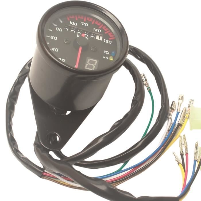 Compteur,Compteur de vitesse de moto numérique, universel, indicateur ...