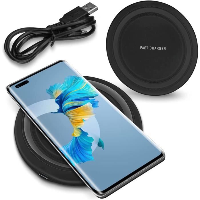 Qi Chargeur Sans Fil Compatible Avec Huawei Mate 40 30 20 Pro Chargeur ...