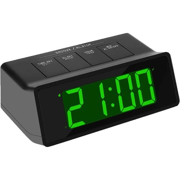 Réveil Numérique À Piles 110 Dp Supper - Luminosité Réglable - Modèle ...