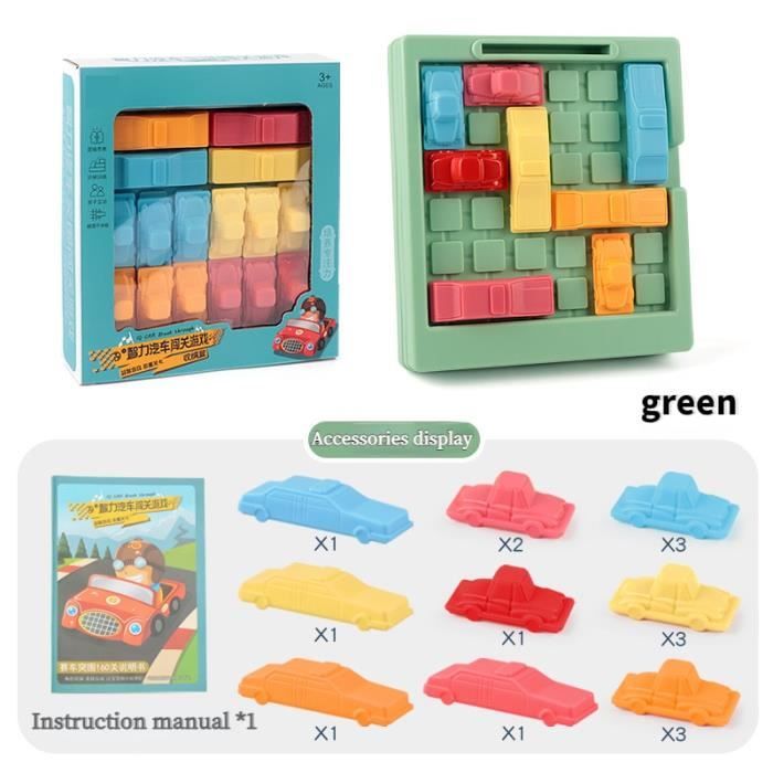 Casse-Tete W5B4U Voiture Huarong Road Jigsaw Puzzle cube Jouets ...