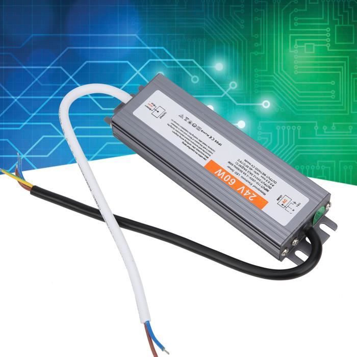 Alimentation Étanche Alimentation Led Ultra-Mince Étanche 60W, Pilote D ...