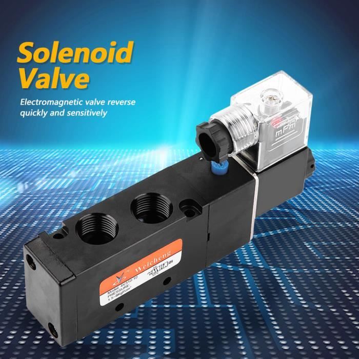 YID-électrovanne Solénode G3/8' 4V310-10 Vanne électromagnétique ...