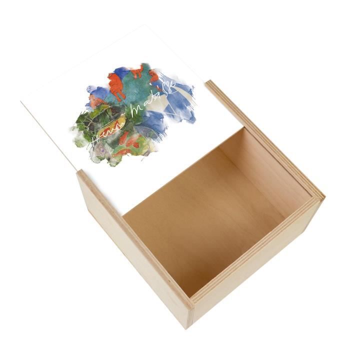 Boite Coffret en Bois - Matisse Signature Peinture Célèbre Peintre ...