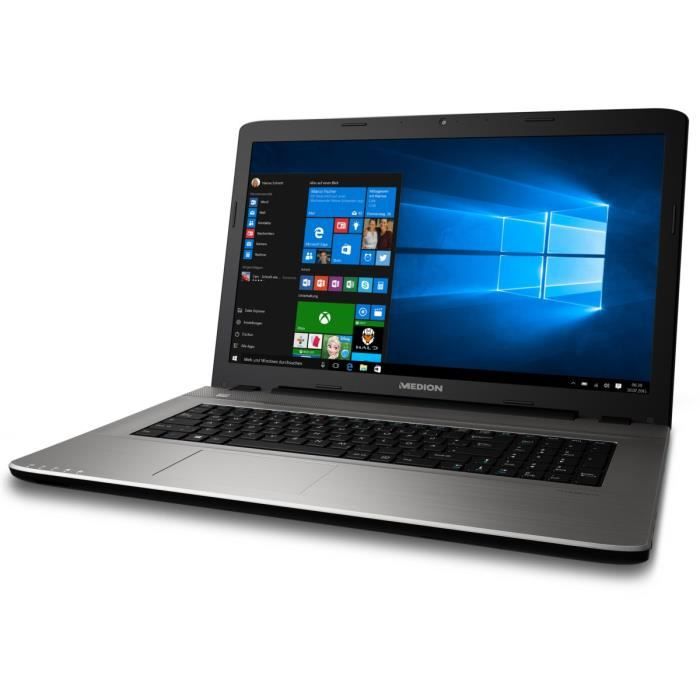 MEDION PC Portable - Akoya E7415 - 17,3'' HD - 8Go RAM - Windows 8.1 ...