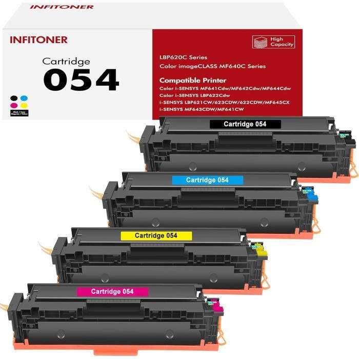 Cartridge 054 054H Cartouche De Toner Compatible Pour I-Sensys Mf645Cx ...
