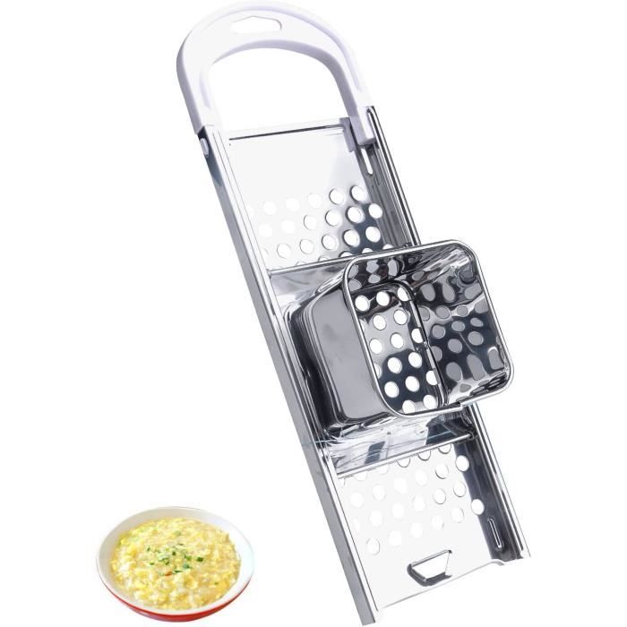 UOCAI Machine à Spaetzle en Acier Inoxydable, Presse-Purée, Râpe à ...