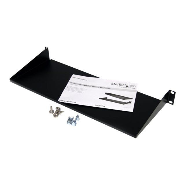 STARTECH Etagere universelle fixe 1U montable en rack de serveur - Pour ...