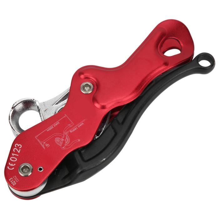 Tbest Descendeur d'arrêt d'escalade Descendeur d'Arrêt Auto‑freinant ...