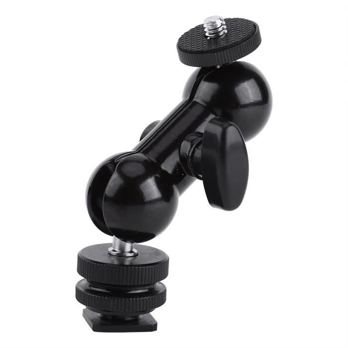 TMISHION support à rotule 1/4 vis Support à rotule double multifonction ...