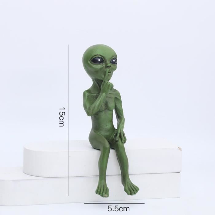 STATUETTE,Style 3--Statue'alien, ensemble de figurines de Jardin, pour ...