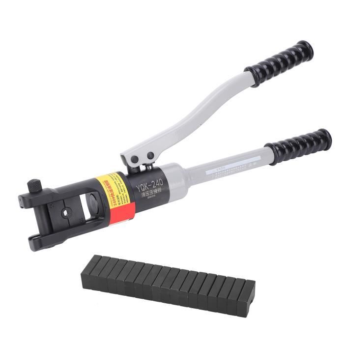 Sertisseuse De Cable Hydraulique Outil De Sertissage Hydraulique, Pince À Sertir Manuelle 16-240 ...