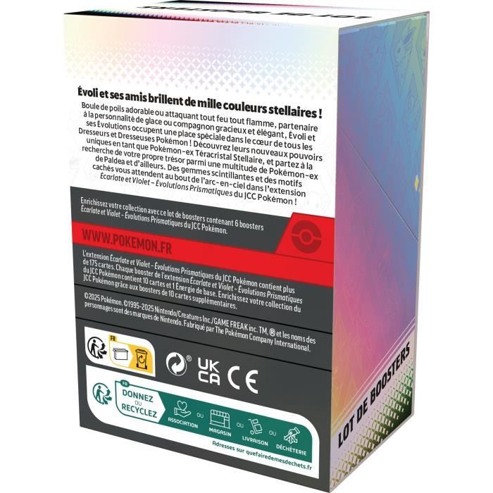 Pokémon : Bundle - 6 boosters - Cdiscount Jeux - Jouets