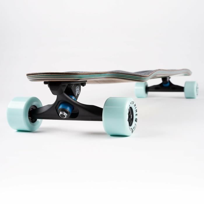 Planche de skate SECTOR 9 Faultline Perch - Vert/Marron - 39.5x9.75x31 ...