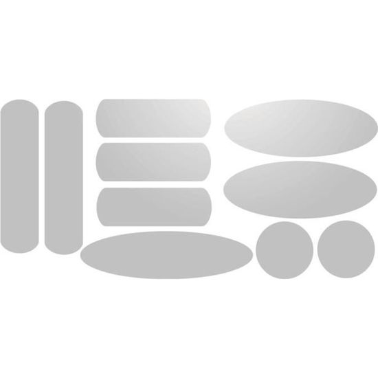 Kit de stickers Blanc Réfléchissant - Cdiscount Maison