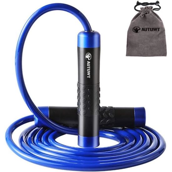 Corde À Sauter Lourde 1Lb, 9 Mm-3 Meter Réglable Rope Pour Entraînement ...