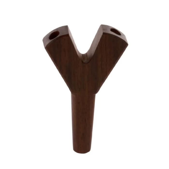 Pipe en bois double trou - 9cm - Amsterdam - Cdiscount Au quotidien