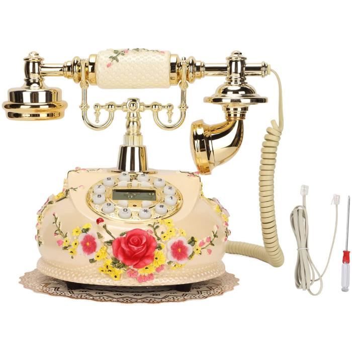 Téléphone Antique rétro, téléphone de Style européen, téléphone Fixe ...