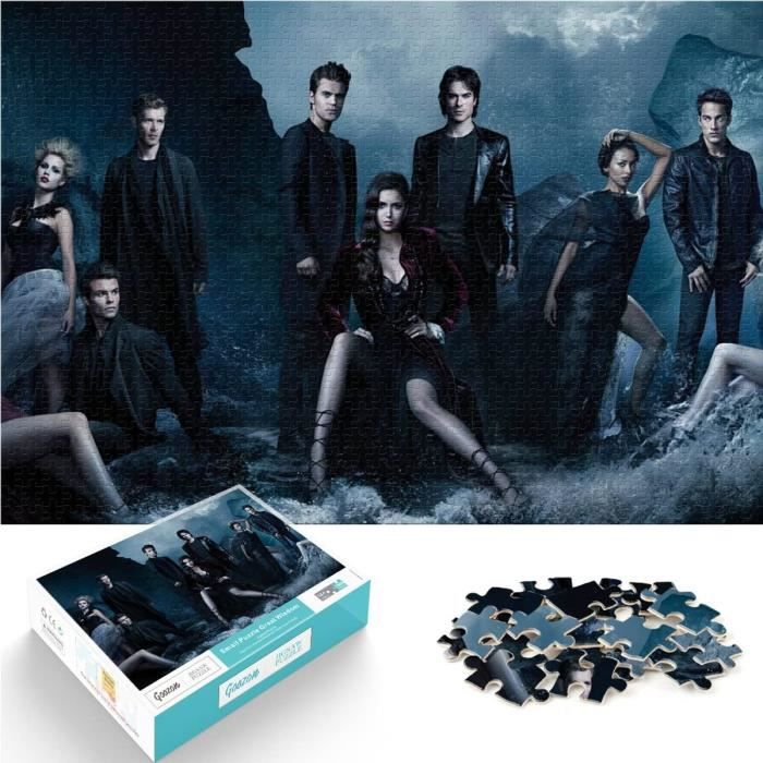 Enfants Puzzle 1000 Pièces Puzzle 2 The Vampire Diaries Puzzle Simples ...