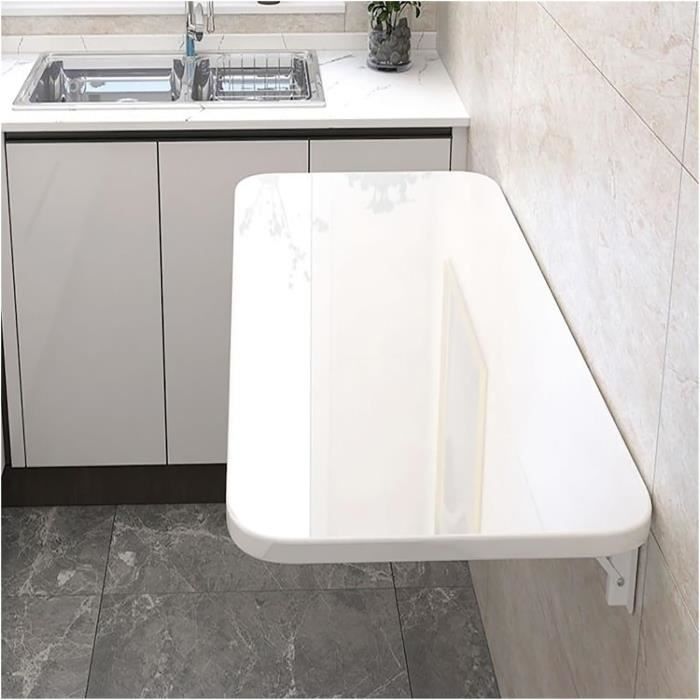 Table Murale Rabattable En Bois,Table A Manger Pliante,Établi Pliant ...