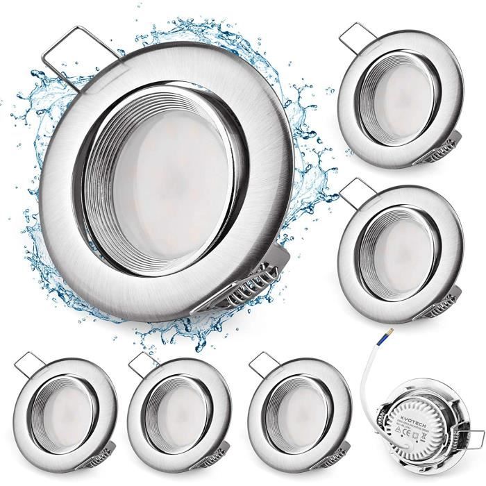Spot LED Encastrable Extra Plat: 7W Equivalent 60W Incandescence ...