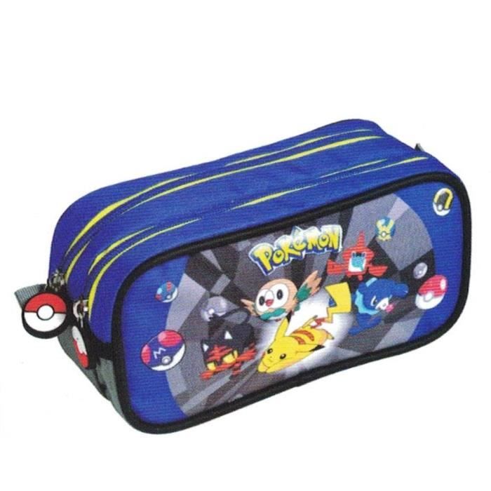 Trousse rectangle Pokemon Alola Bleue Haut de gamme - Cdiscount ...