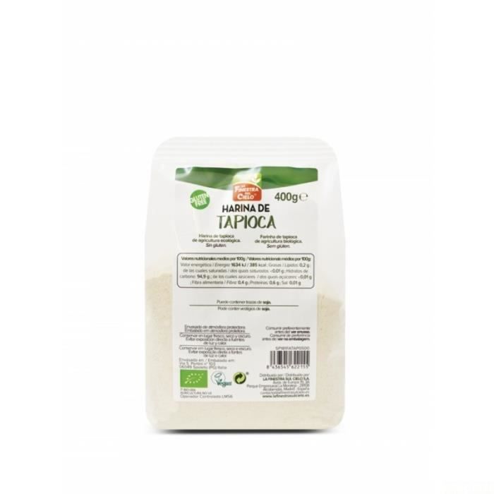 Farine de tapioca FINESTRA 400 gr BIO - Cdiscount Au quotidien