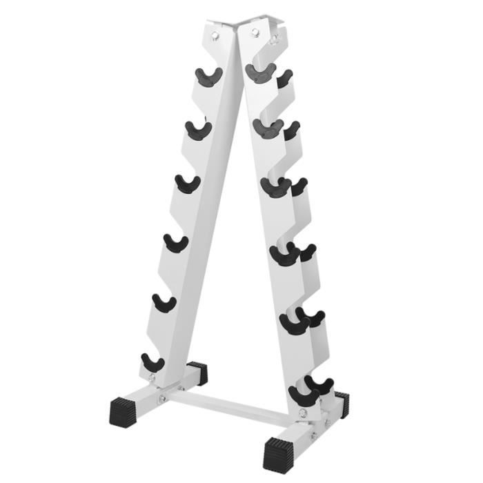 Rack à haltères à 6 niveaux, rack à haltères, rack à haltères court ...