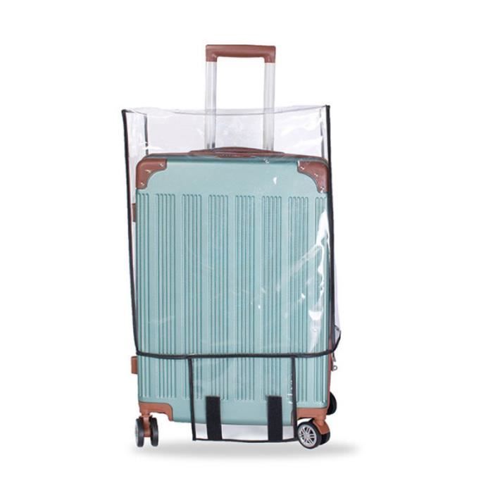 Claire - 22 pouces - Juste de bagage transparente en PVC, Housses de ...