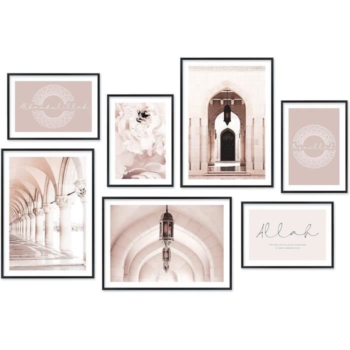 Lot De 7 Posters De Qualité Supérieure - 7 Images Assorties Dans Un ...