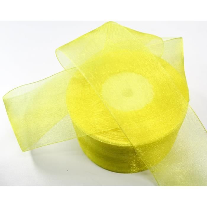 Ruban En Organza, 45 M De Long, 50 Mm De Large Et 5 Cm De Large, Ruban ...