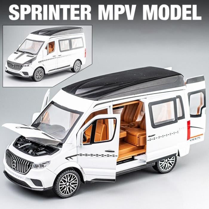 Kit Modelisme A Construire N4ZSJ 1:24 Alloy Bus BenzS Sprinter MPV Van ...
