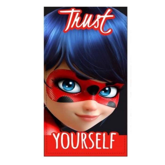 Serviette de plage MIRACULOUS LADYBUG nouveau 2019/2020 - Cdiscount Maison