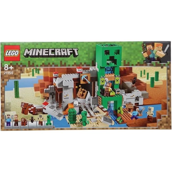 LEGO® Minecraft™ 21155 La mine du Creeper™ - Cdiscount Jeux - Jouets