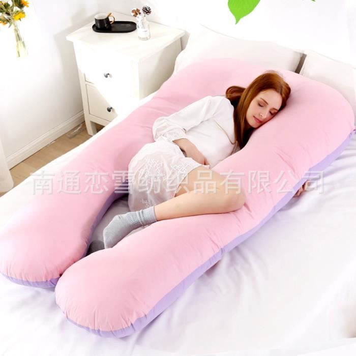 Coussin de Grossesse et d'allaitement Orellier pour Dormir Modulaire ...