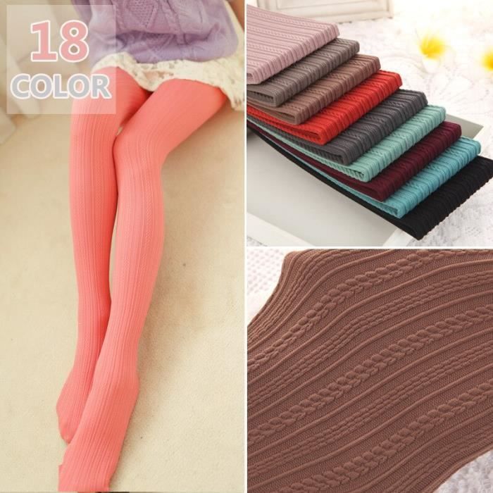 Collants en velours couleur 160D, à la mode pour femmes et filles ...