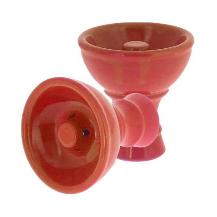 POLYFLAME - Foyer pour narguilé grande taille rouge - 15039A ...