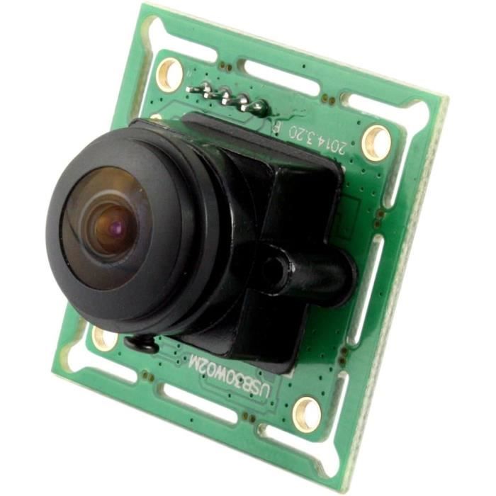 Objectif Fisheye 170 Degrés - Module Caméra Usb Grand Angle - 0,3 Mp ...