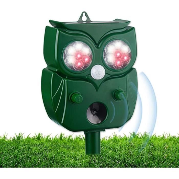 Repulsif Chat Exterieur, Répulsif Chat Ultrason 5 Modes Réglable ...