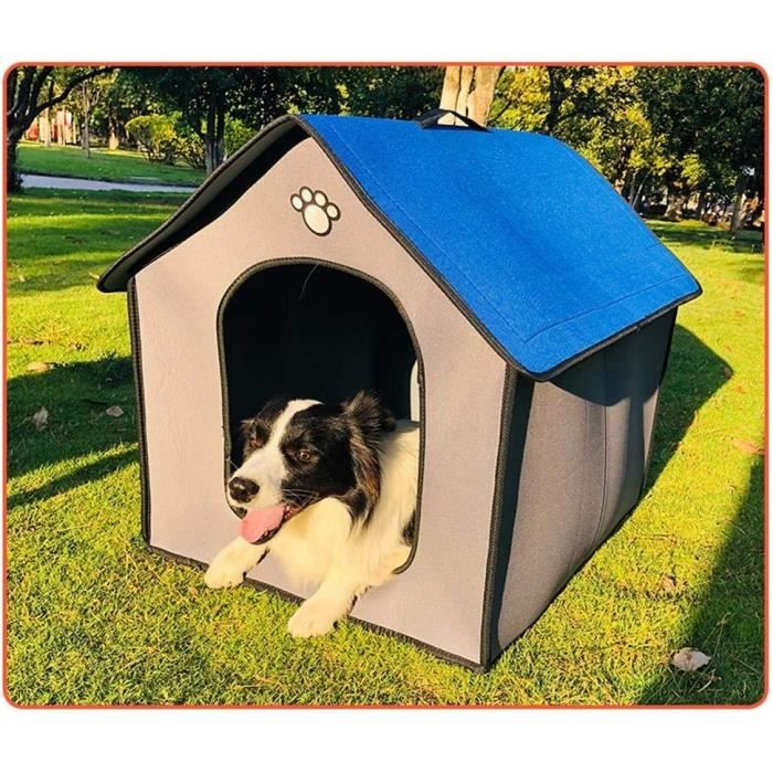 Niche d'extérieur pour animal domestique - Igloo - Pliable - Amovible ...