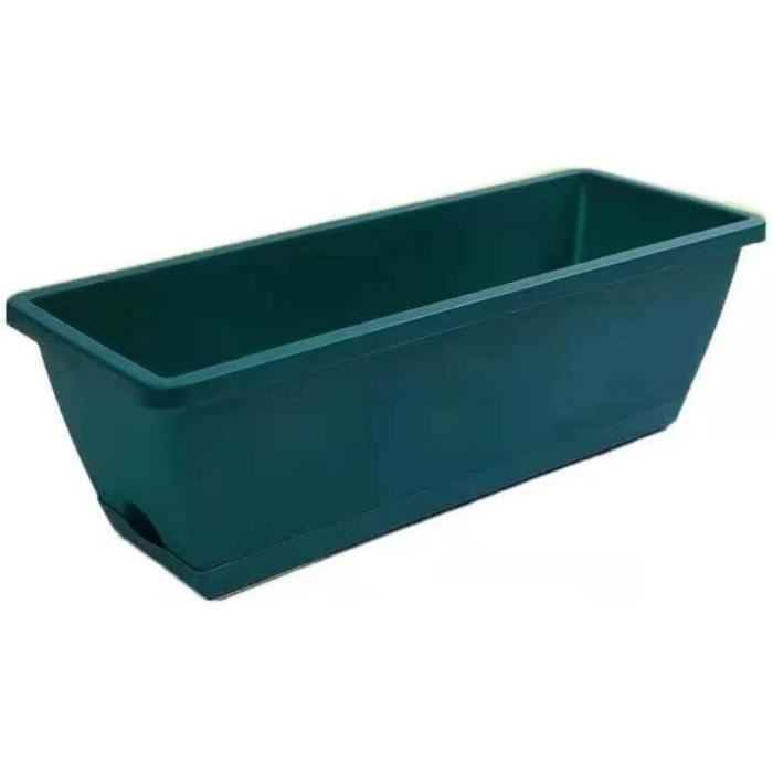 Pot Pour Plantes Jardinière Rectangulaire-Balcon-Extérieure,Pots De ...