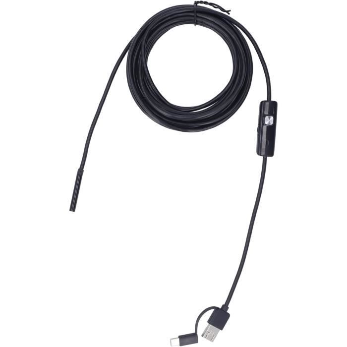 Caméra Endoscope Pc, Caméra Endoscope Flexible Avec Lumière Led Pour ...