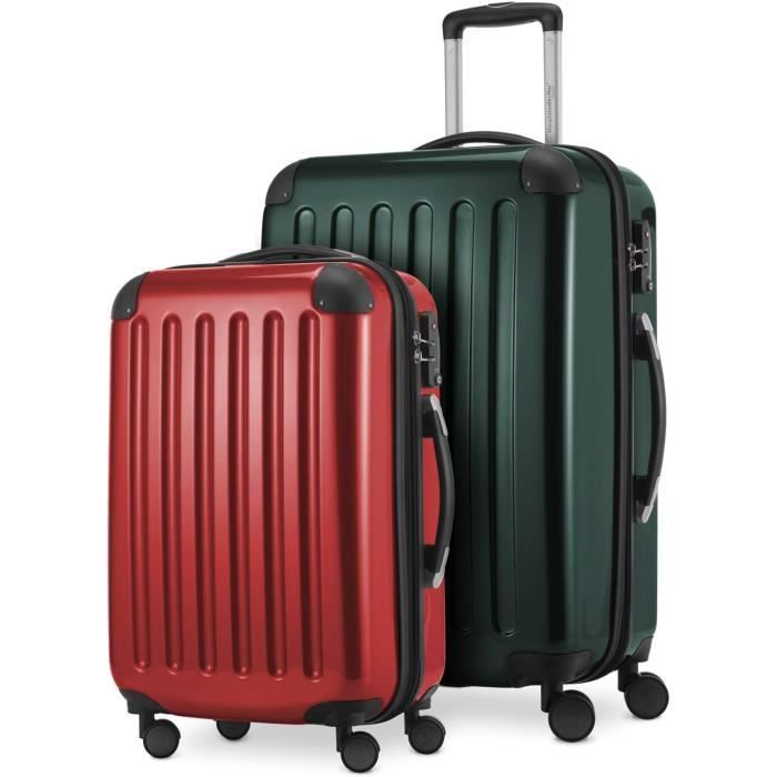 Alex - Lot De 2 Valises Rigides Brillantes - Valise Moyenne 65 Cm ...