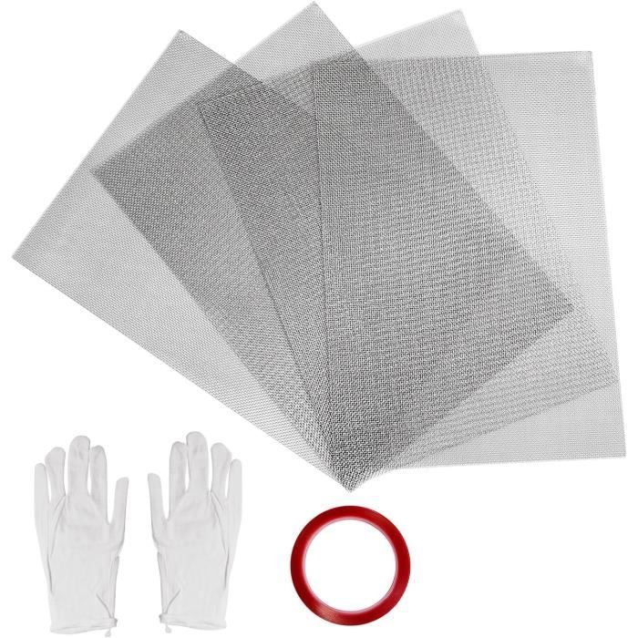 4 Grillage Anti Rongeur 30X21Cm, 20 Mesh Treillis Métallique, Grille ...