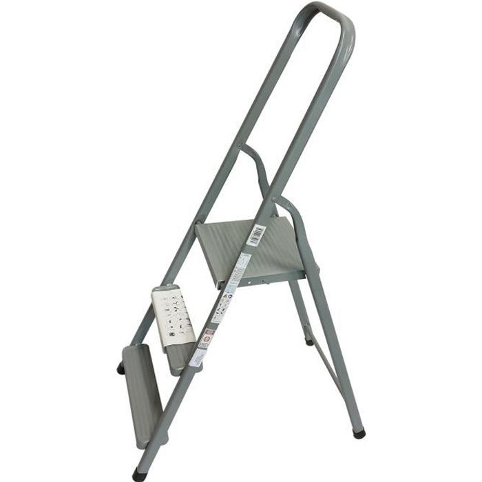 1x escabeau multifonctions échelle multifonctionnelle 3 marches acier ...