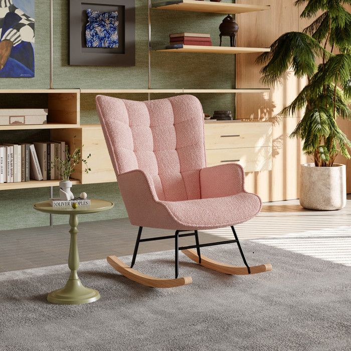 Fauteuil à bascule, rocking chair, fauteuil allaitement, chaise a ...