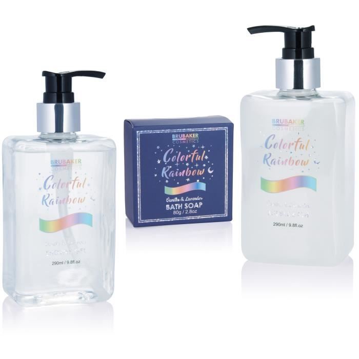 BRUBAKER Cosmetics - Coffret de bain & beauté - Colorful Rainbow - 10 ...
