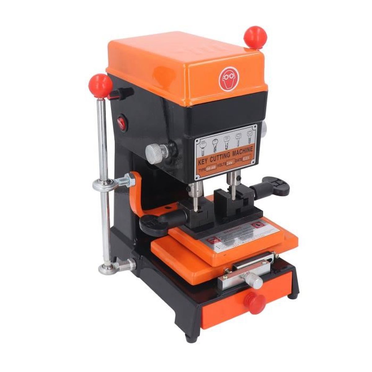 Machine de duplication de clés verticale à 5 types de coupeur de copie ...