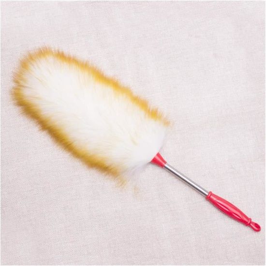 Plumeau Ménage Lambswool Duster, Laine multifonction avec poignée ...