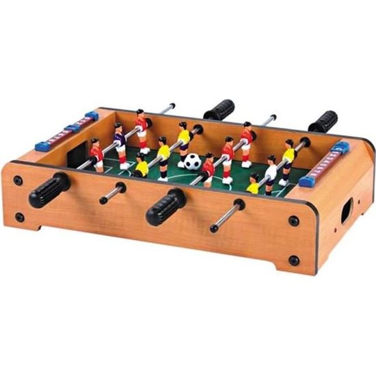 Mini Baby foot de table 51 x 31 cm - Cdiscount Jeux - Jouets