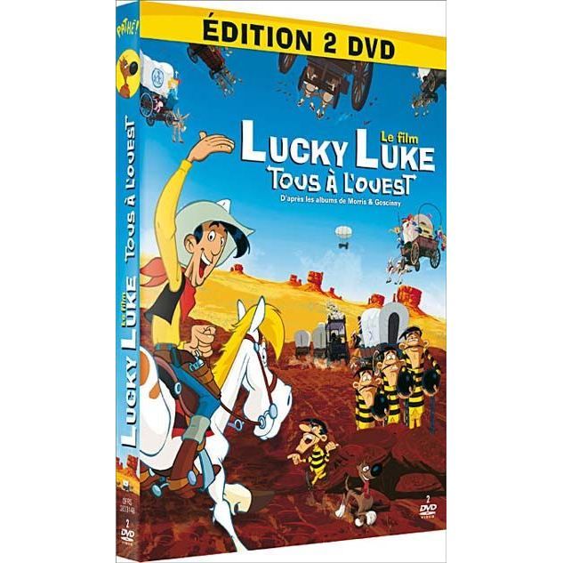 DVD Lucky Luke - Tous à l'ouest - Cdiscount DVD